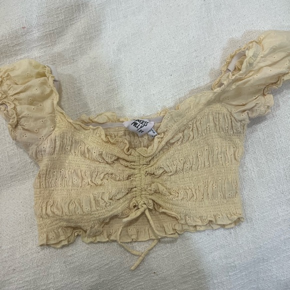 Princess Polly | Tops | Princess Polly Yellow Top | Poshmark